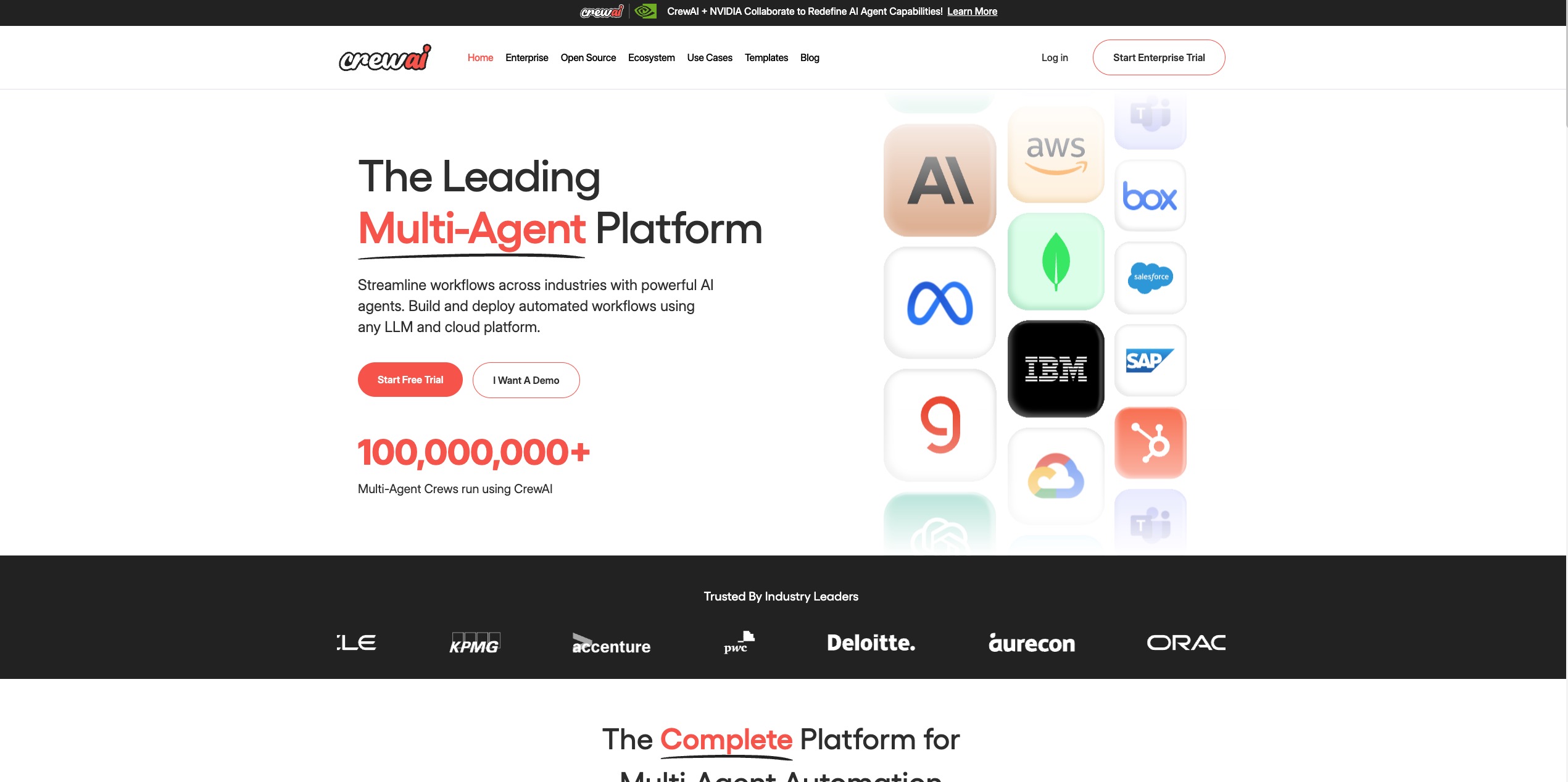 The Leading Multi-Agent Platform - AI Agent Hub